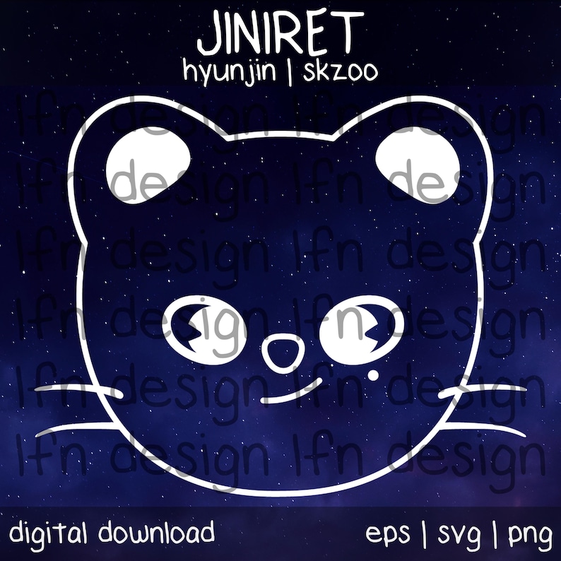 Stray Kids SKZOO Jiniret SVG Pack - Etsy