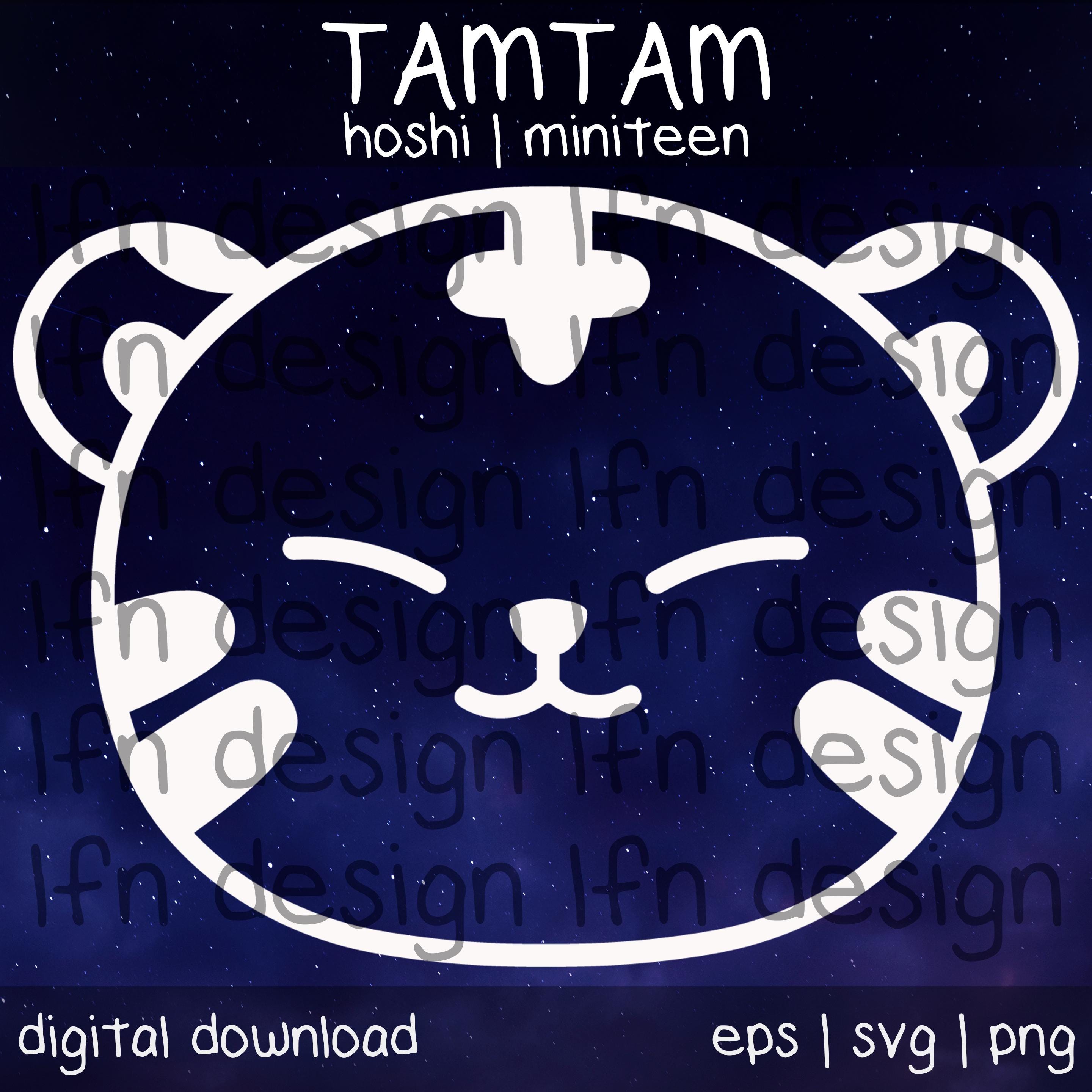 Seventeen Miniteen Tamtam SVG Pack - Etsy