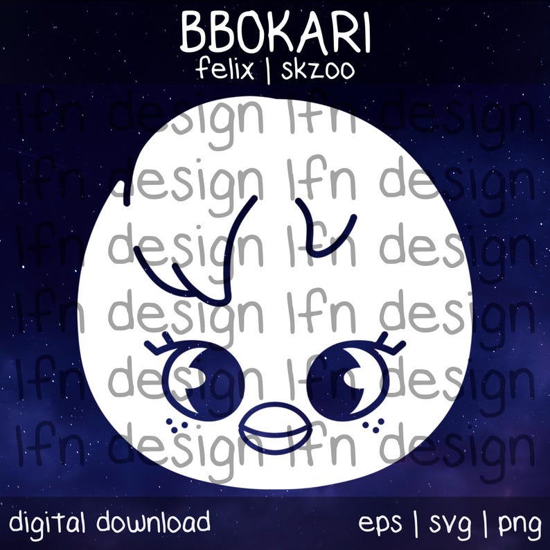 Stray Kids SKZOO Bbokari SVG Pack - Etsy