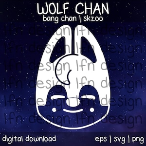 Stray Kids SKZOO Wolf Chan SVG Pack - Etsy