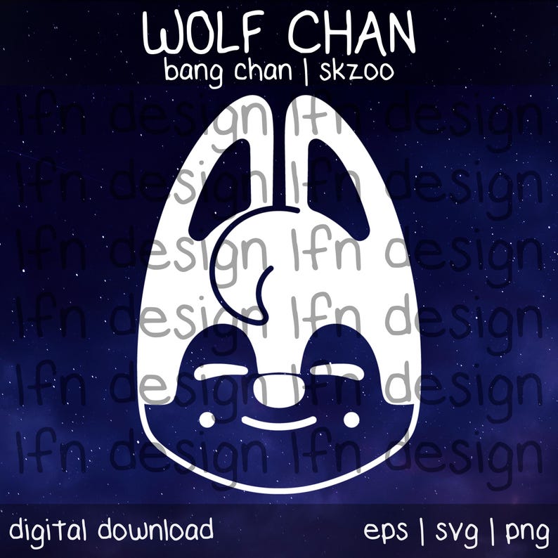 Stray Kids SKZOO Wolf Chan SVG Pack - Etsy Canada