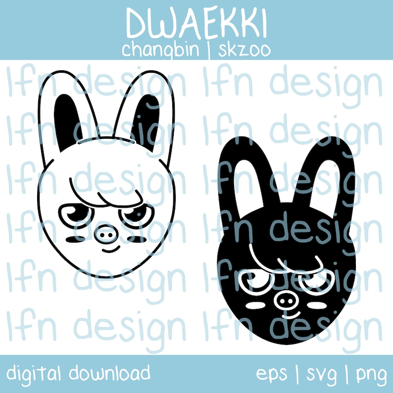 Stray Kids SKZOO SVG Bundle - Etsy