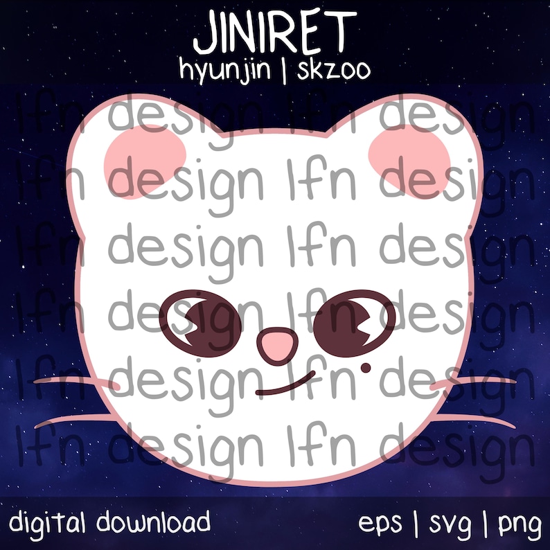 Stray Kids SKZOO Jiniret SVG Pack - Etsy