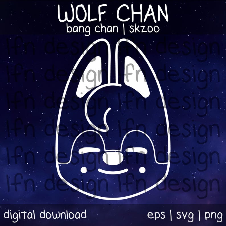 Stray Kids SKZOO Wolf Chan SVG Pack - Etsy