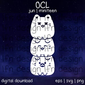 Seventeen Miniteen OCL SVG Pack - Etsy