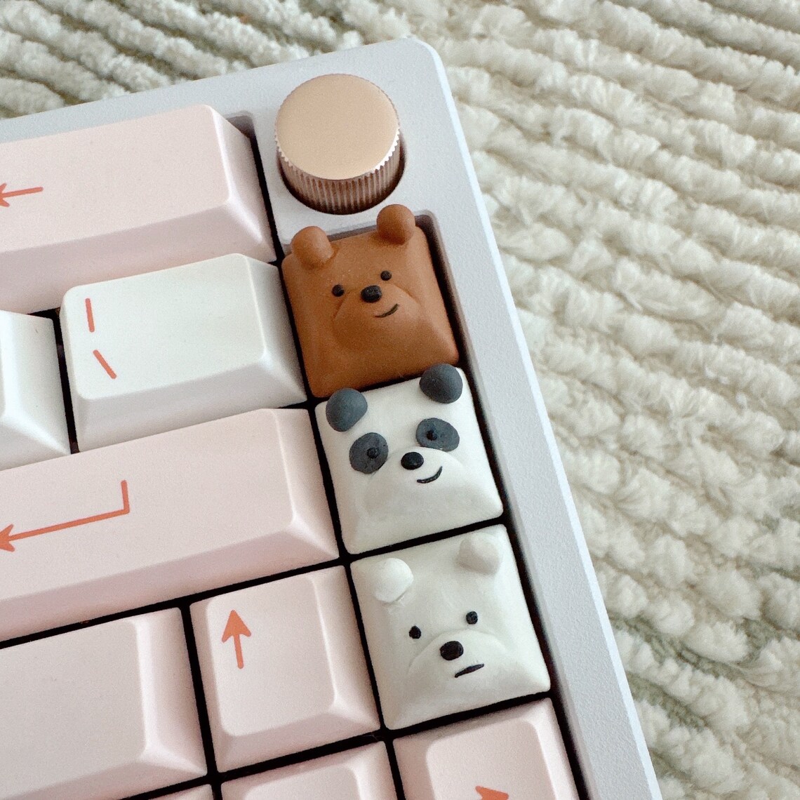 We Bare Bears Keycaps - Etsy