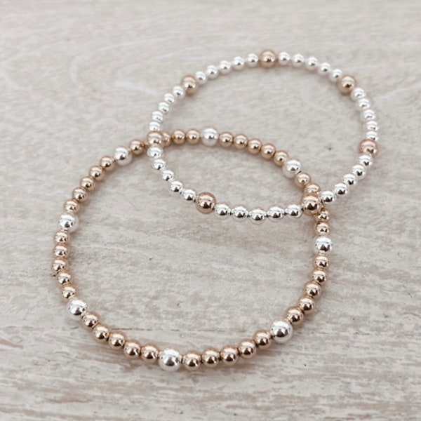 Mixed Metals Jewelry - Etsy