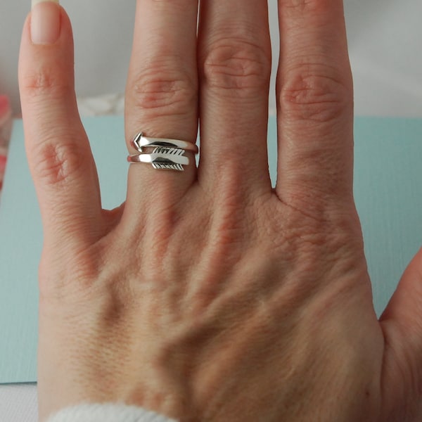 Arrow Ring - Etsy