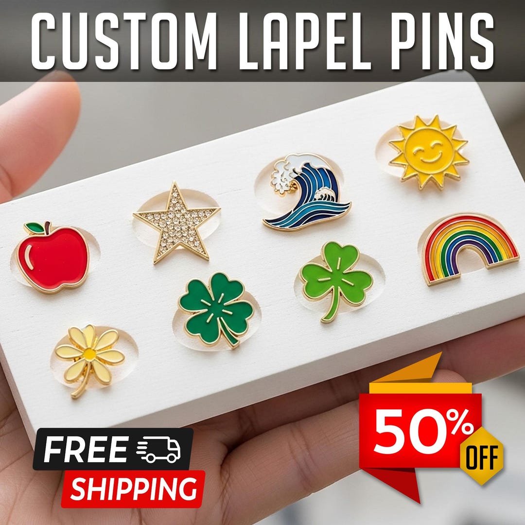 Custom Lapel Pins: Stylish Wearable Accessories, Memorable Items, Metal ...