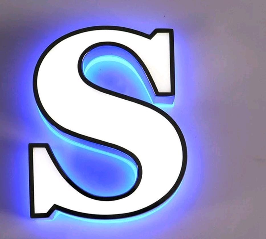 Frontlit Logo Sign-logo Sign-backlit- 3D Design Personalized Signage ...