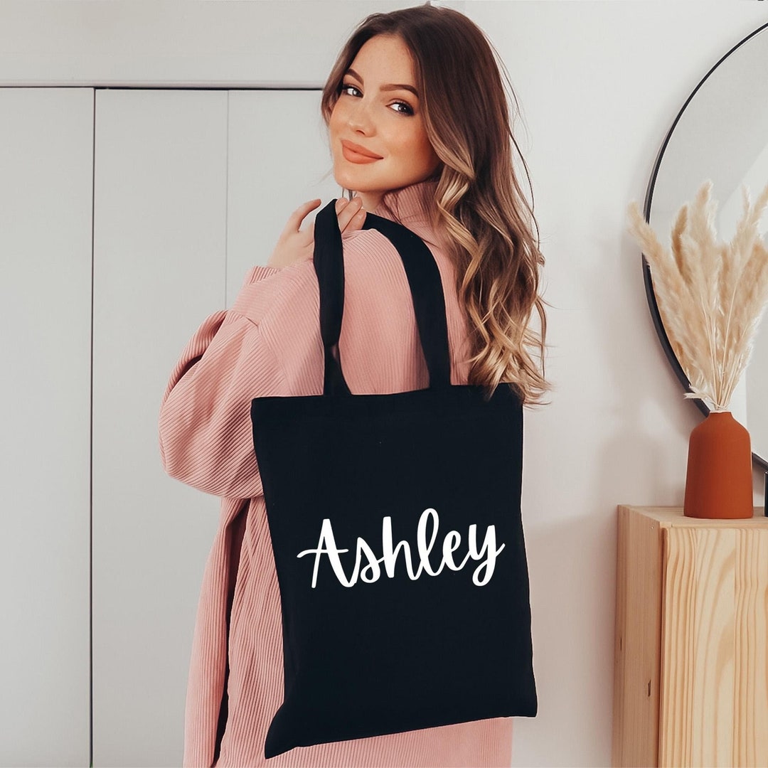Custom Logo Tote Bag, Name Tote Bag, Business Tote Bag, Wholesale Tote ...