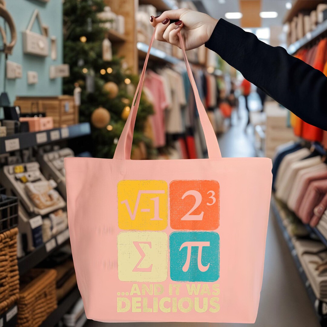 Funny Math Tote Bag, Geeky Math Joke Gift, Tote Bag for Teachers ...