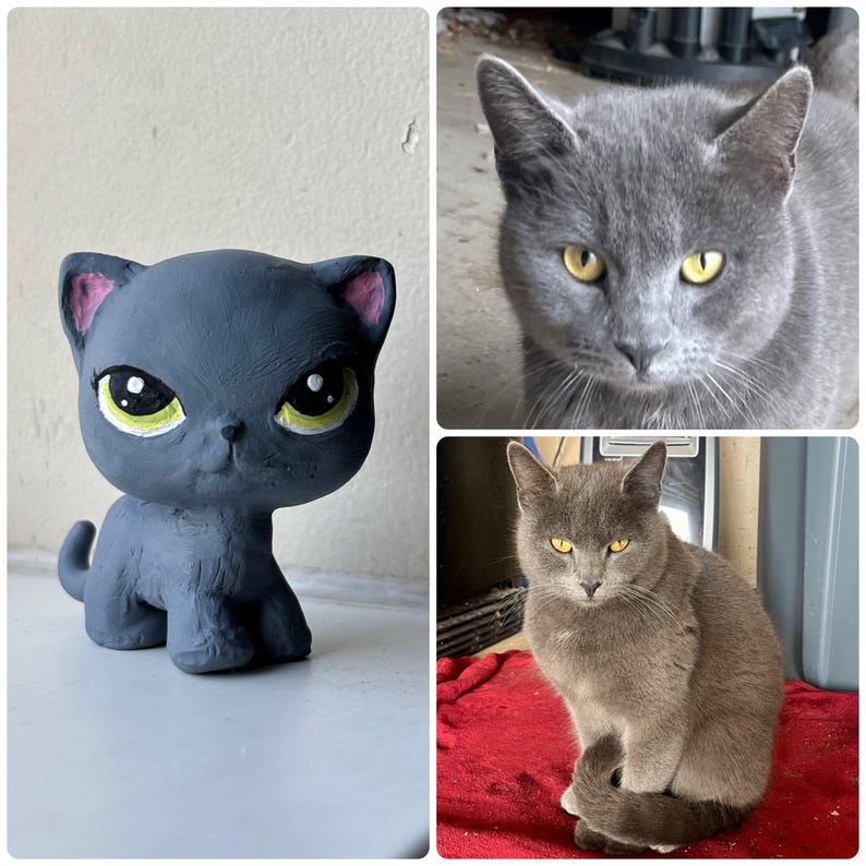 Custom Littlest Pet Shop Clay Sculpture Hand Sculpted & Painted - Etsy