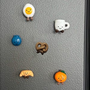 Cute Fridge Magnets- Hand Sculpted - Etsy