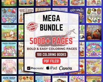 Coloring Books - Etsy