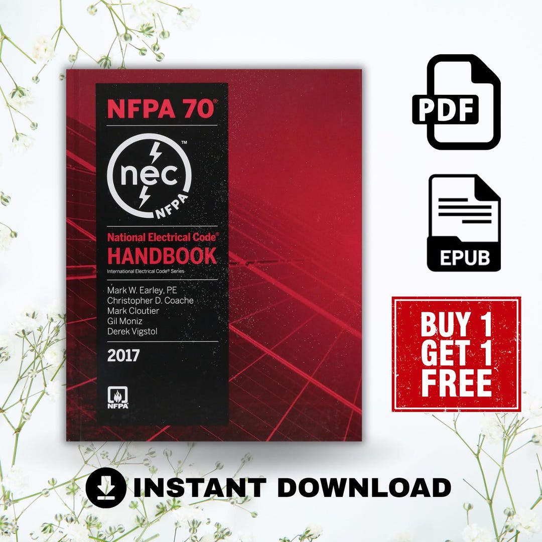 NFPA 70 NEC NFPA 2017 National Electrical Code Handbook - Etsy