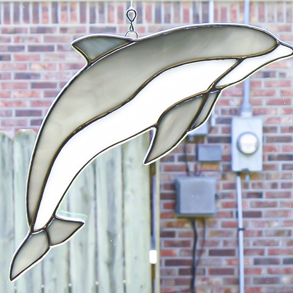 Dolphin Suncatcher - Etsy