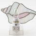 Conch Shell Stained Glass Night Light, Handmade Artisan Glass, Home ...