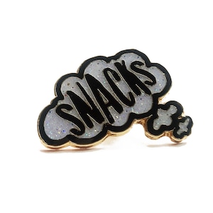 Snacks Daydream Enamel Pin - Etsy