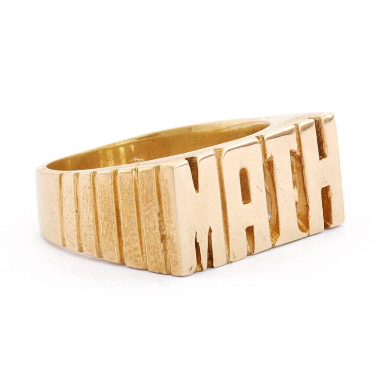 Math Ring | Etsy