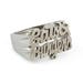 Cats & Burgers Ring - Etsy