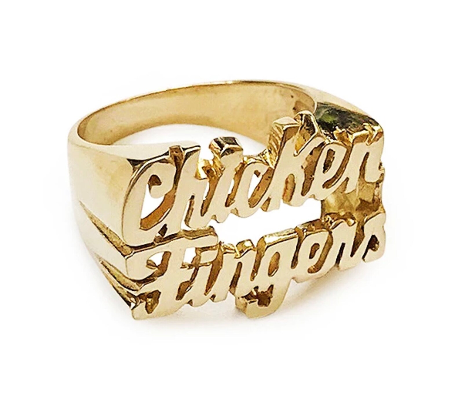 Chicken Fingers Ring | Etsy