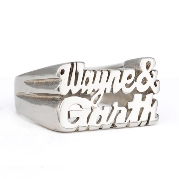 Wayne & Garth Ring | Etsy