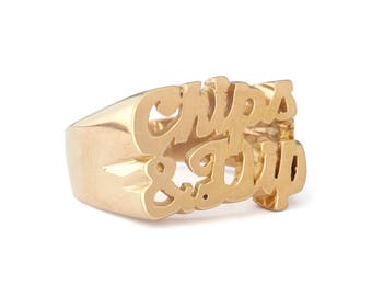 Dip Ring - Etsy