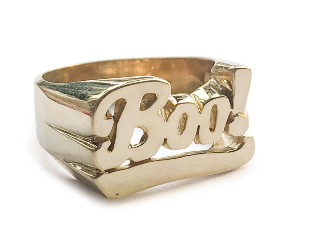 Boo Ring - Etsy