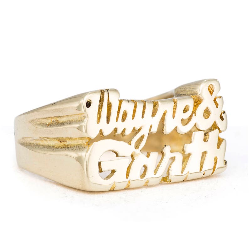 Wayne & Garth Ring - Etsy