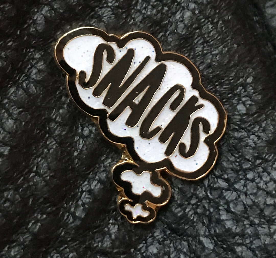 Snacks Daydream Enamel Pin - Etsy