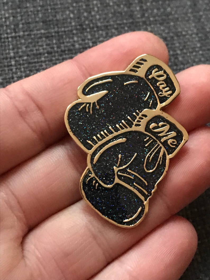 Pay Me Boxing Club Pin | Etsy