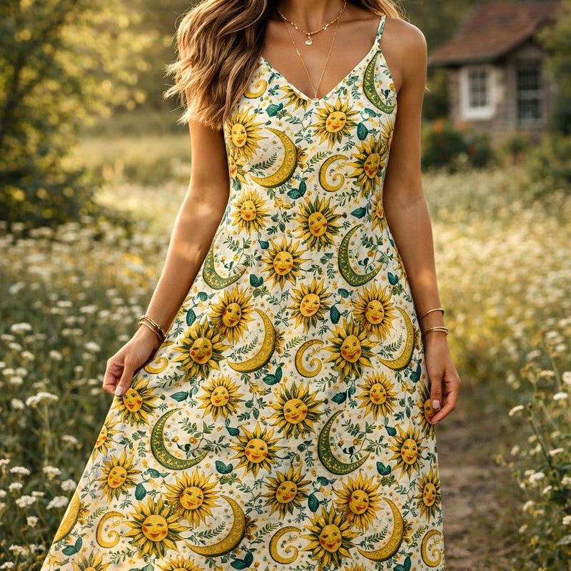 Sun and Moon Dresses for Women - Etsy