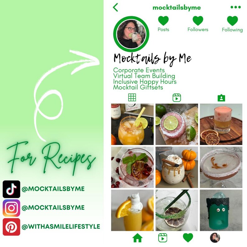 Candy Cane Sparkle Mocktail Kit With Vanilla Vodka, Secco, Mint Jelly ...