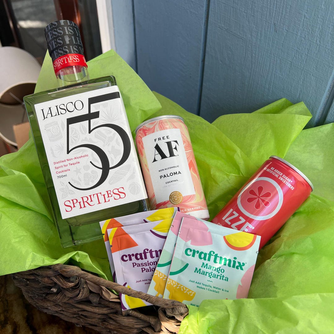 Mocktail Kit – Non-alcoholic Paloma & Margarita - Mindful Drinkers - Etsy