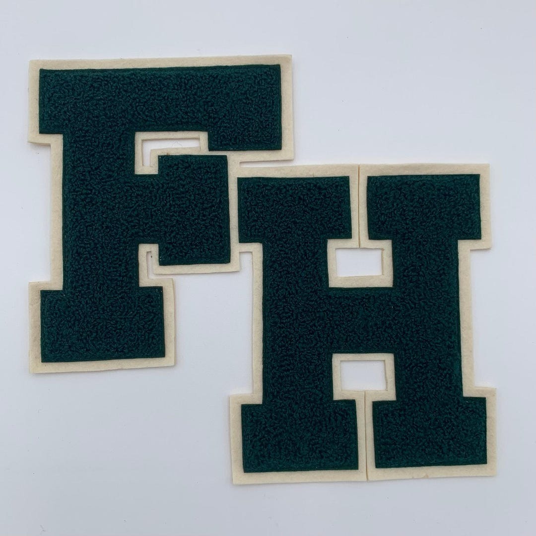 Fort Hunt High School Varsity Letter Patch Federals Alexandria, VI VTG ...