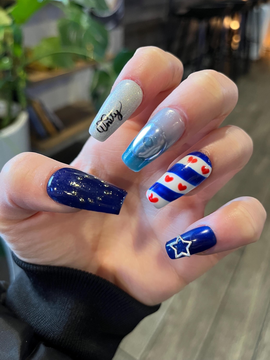 Joost Klein Eurovision Inspired Nails/gift for Her Birthday Trending ...