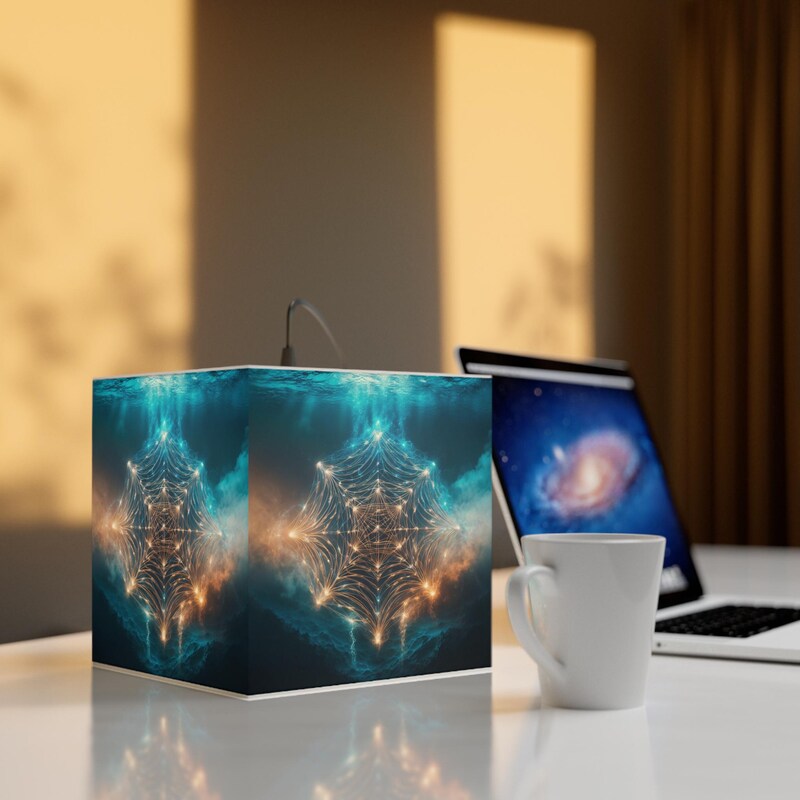 Sacred Geometry Lamp - Etsy