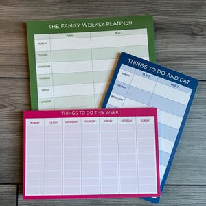 Custom Meal Planner Template Calendar Weekly Meal Plan Printable Meal ...