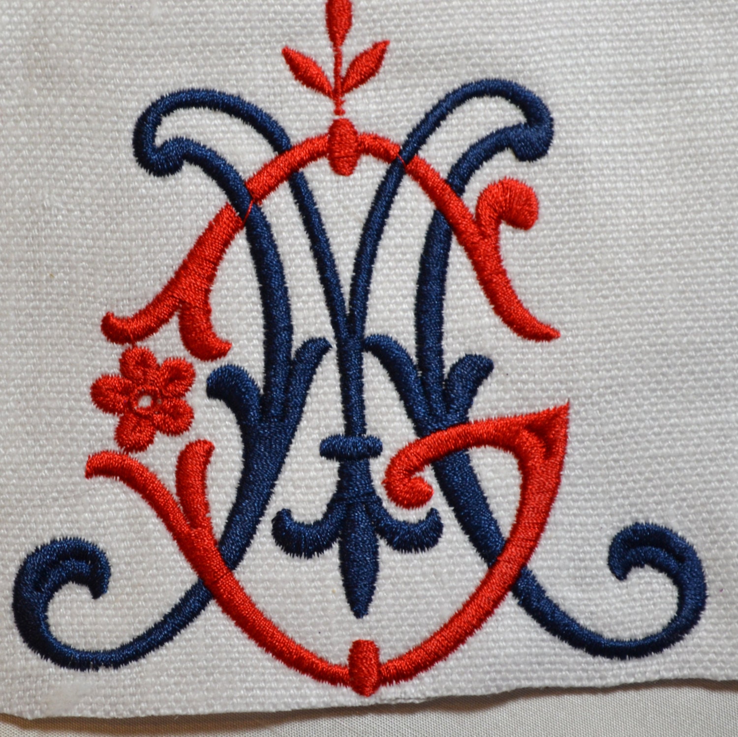 Monograms Custom Monograms Any Color Combination Bedding Table | Etsy