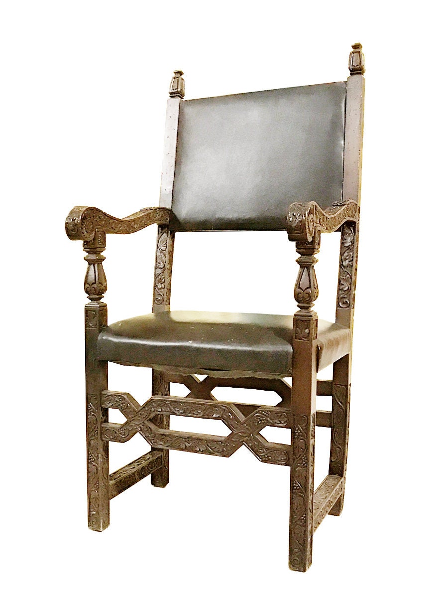 Custom Embroidery Velvet Antique Chair Gold | Etsy