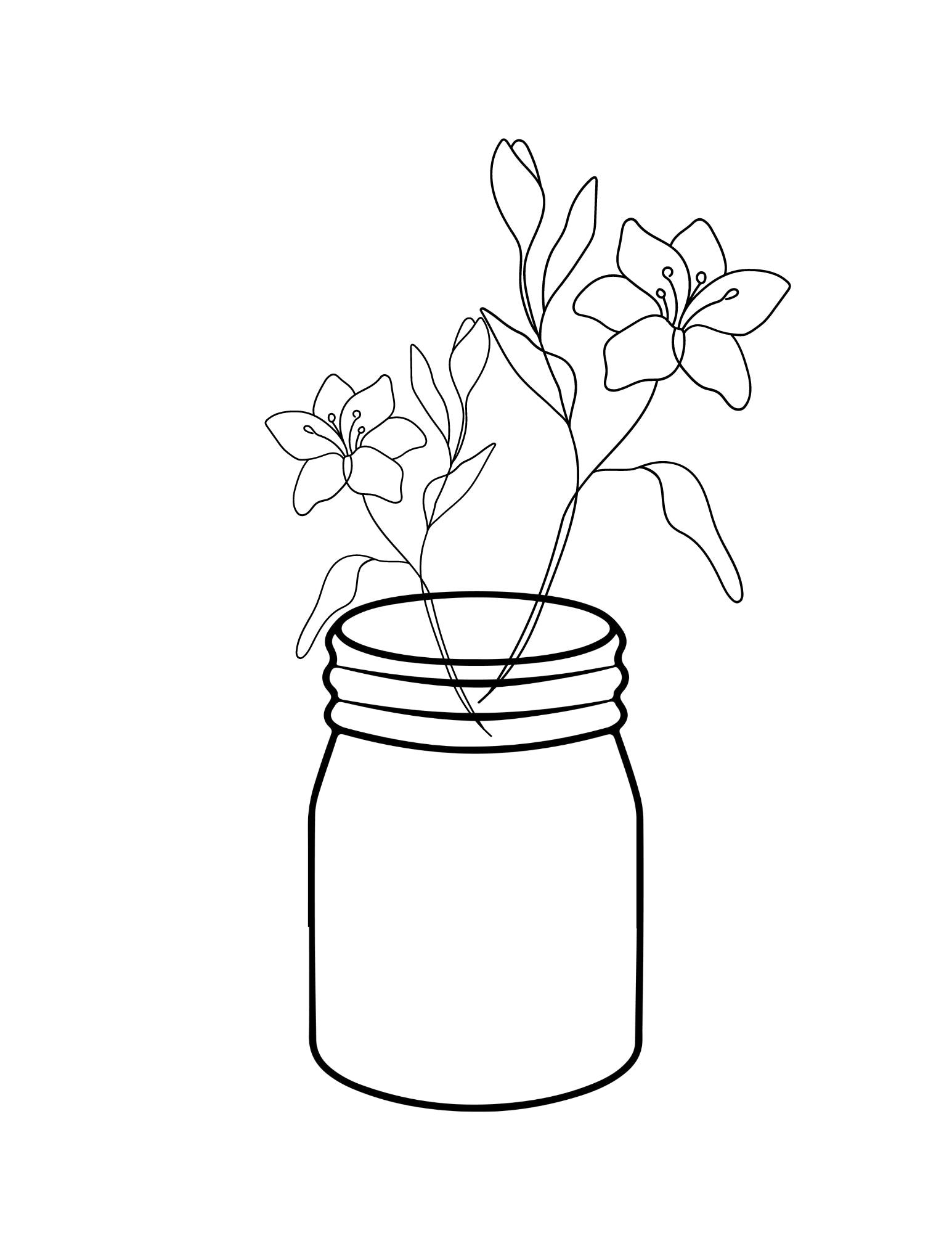 Flower Coloring Sheets- Printable or Editable - Etsy