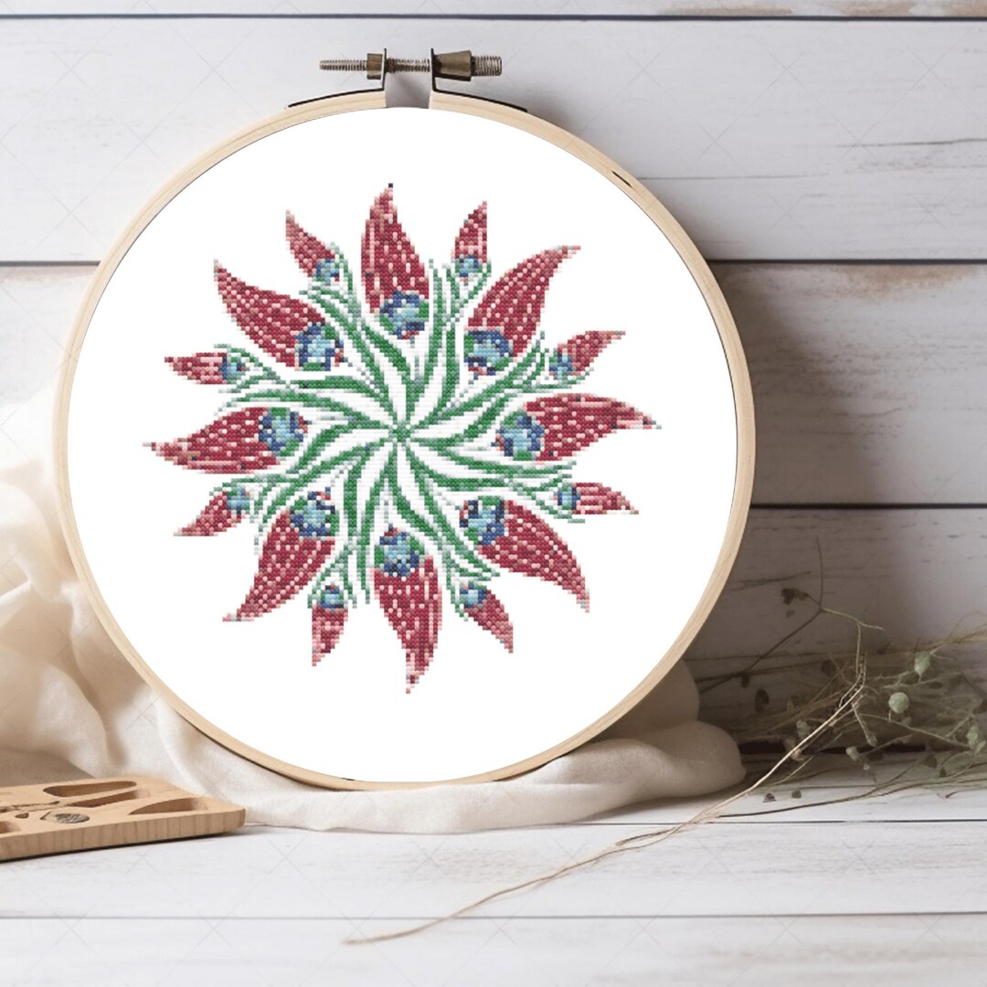 Ottoman Cross Stitch Pattern, Turkish Cross Stitch Pattern, for Wall ...