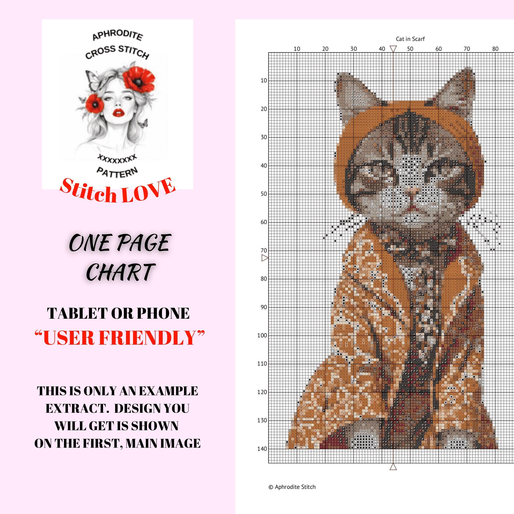 Celtic Shamrock Cross Stitch Pattern - Easy Good Luck Home Decor Gift ...