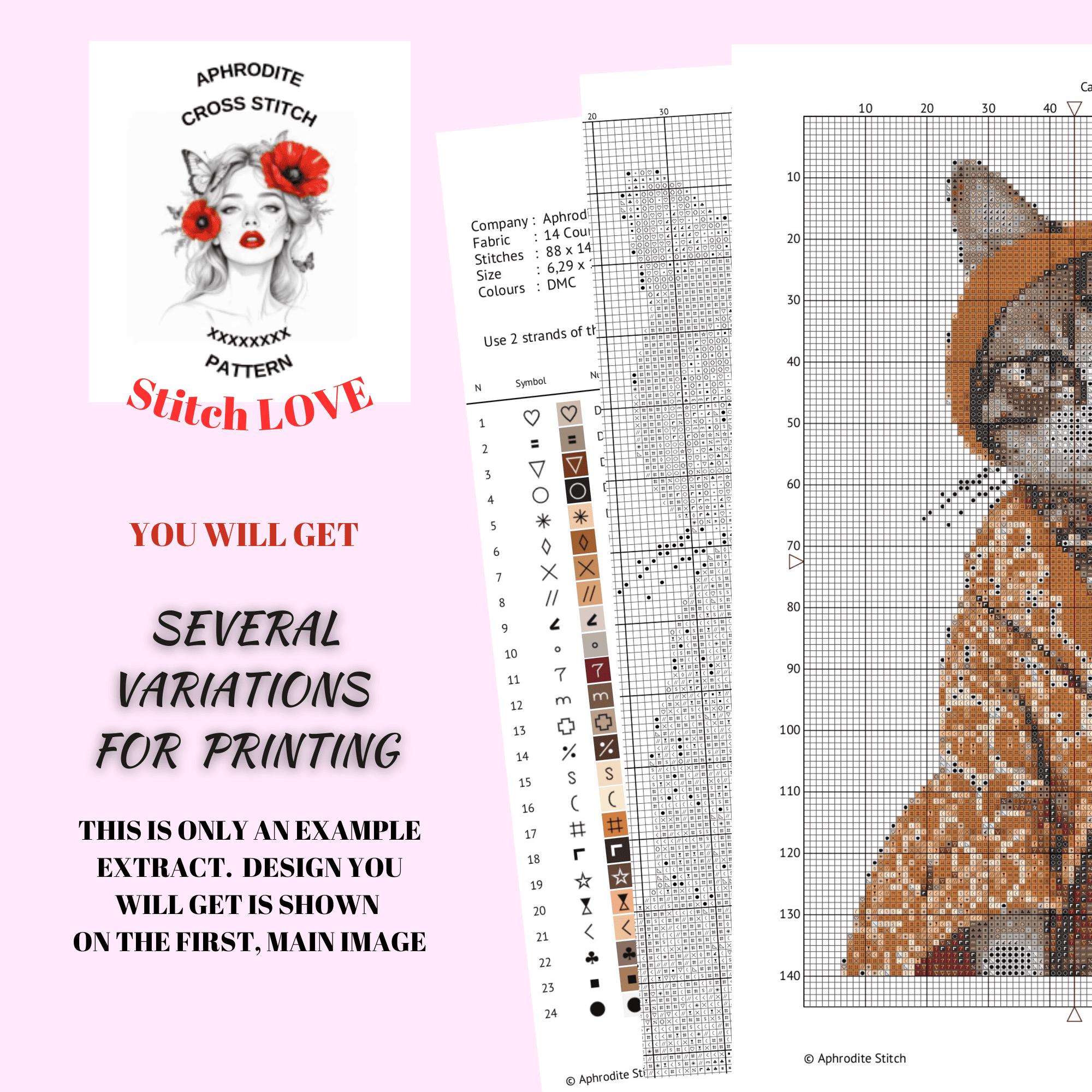 Stitch Hugs Angel Stitch Cross Stitch Pattern, Easy to Follow, Gift for ...