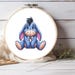 Adorable Eeyore Cross Stitch Pattern PDF - Nursery Decor, Kids Room Art ...