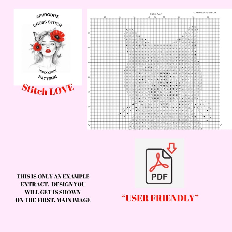 Cute Bambi and Thumper Cross Stitch Pattern - Cute Bunny and Bambi ...