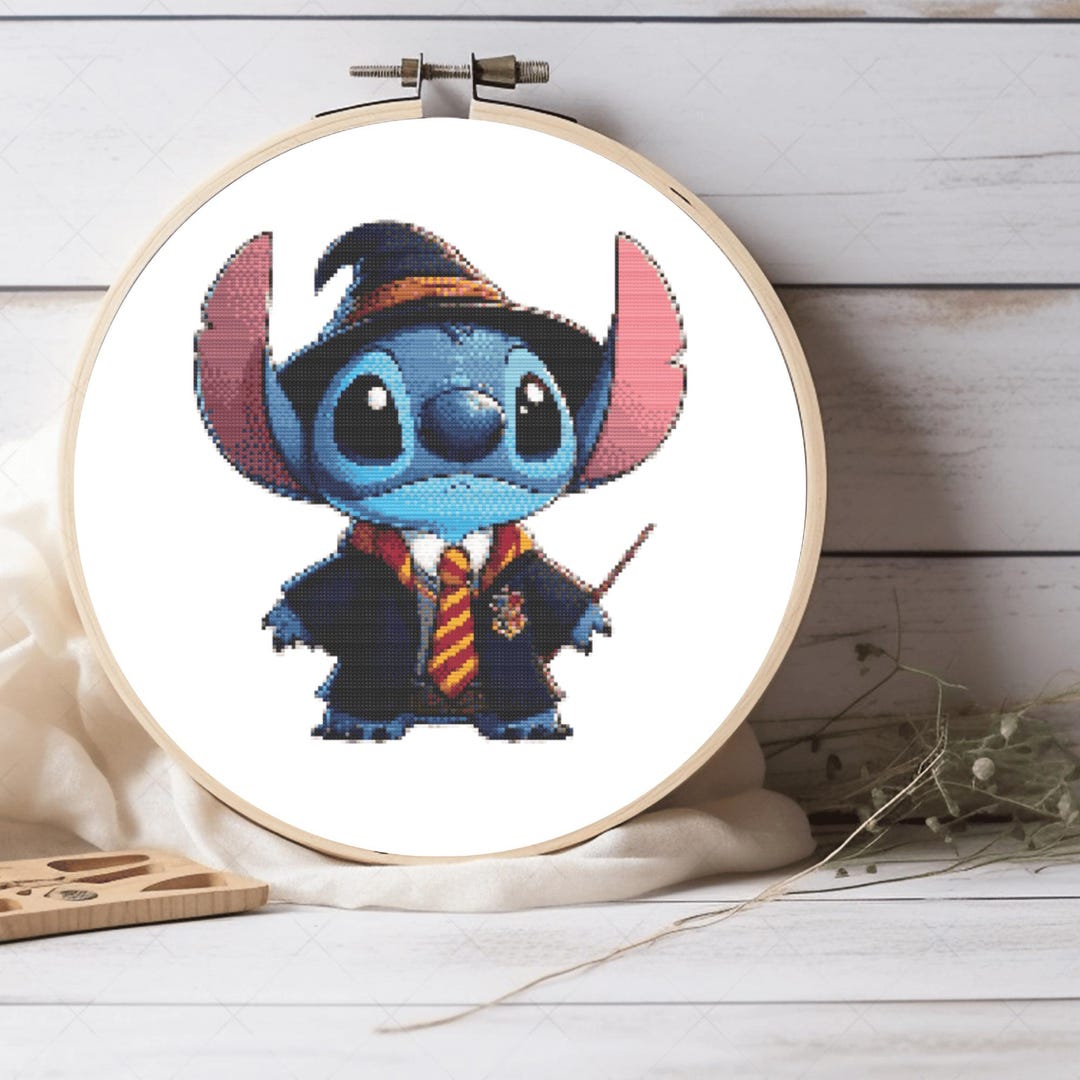 Stitch Potter Cross Stitch Pattern, Nursery Decor, for Home Decor, for ...