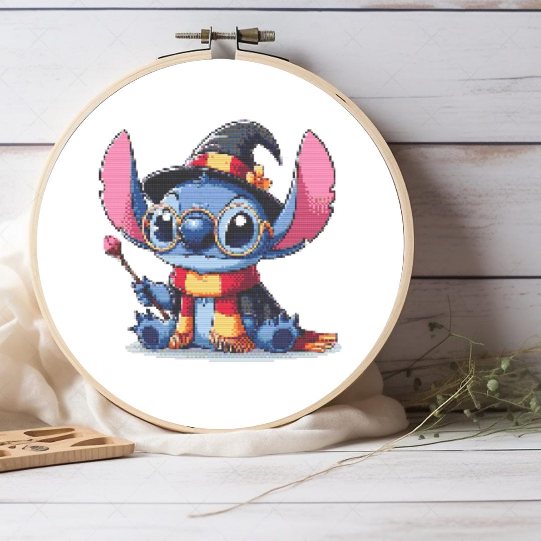 Stitch Potter Cross Stitch Pattern, Nursery Decor, for Home Decor, for ...