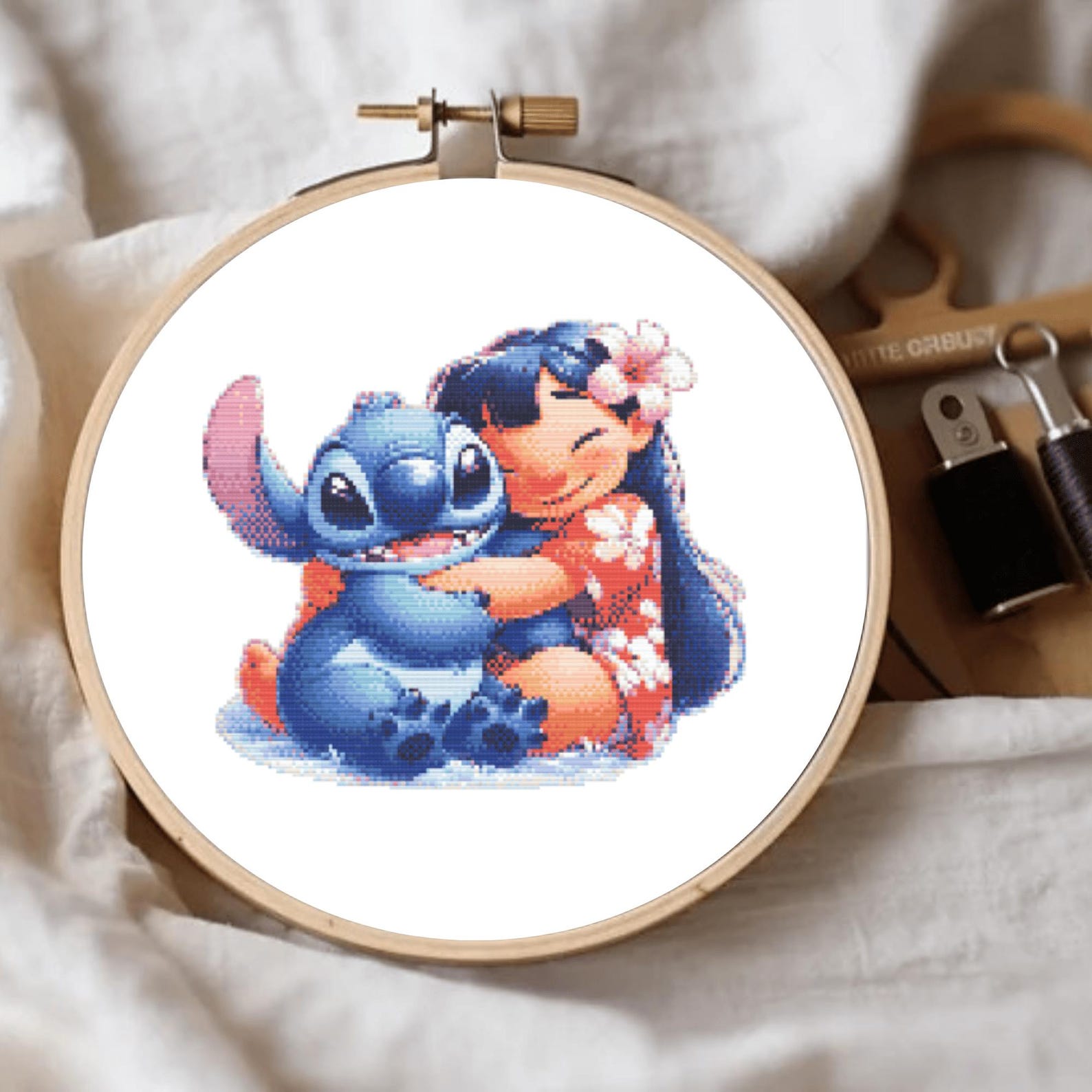 Lilo and Stitch Cross Stitch Pattern, for Nursery Decor, for Kids Room ...